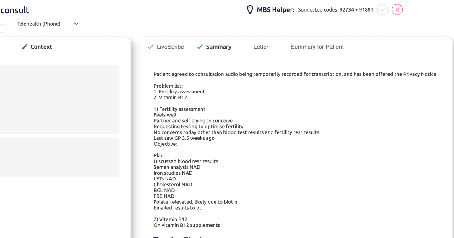 AI Scribe - Real-Time Clinical Notes with LiveScribe™ | mAIscribe
